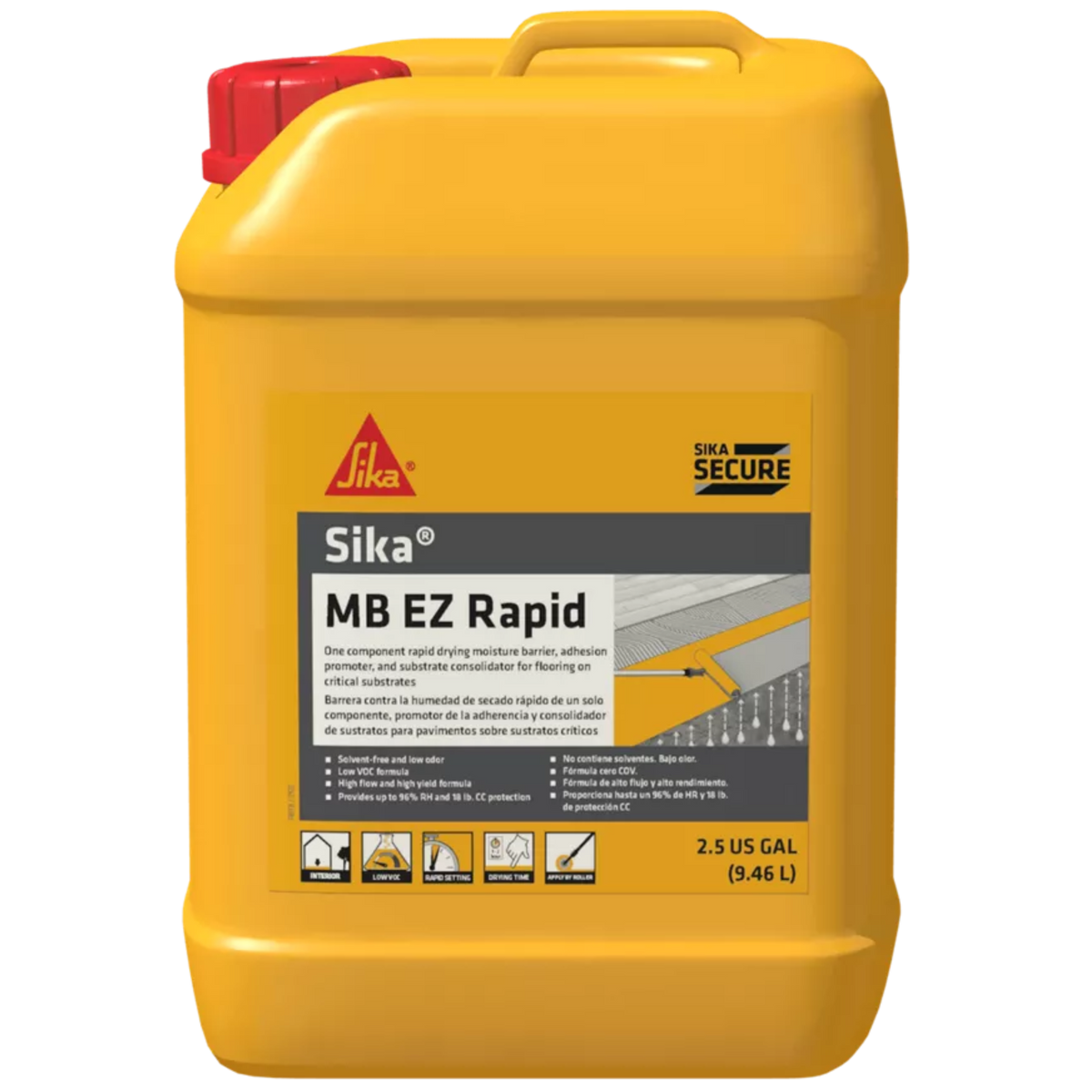 Sika MB EZ Rapid Moisture Barrier - 2.5 Gal – East Coast Floor Supply